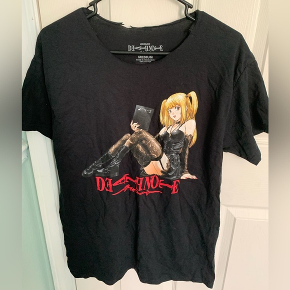 Zumiez | Tops | Death Note Misa Book Black Tshirt | Poshmark